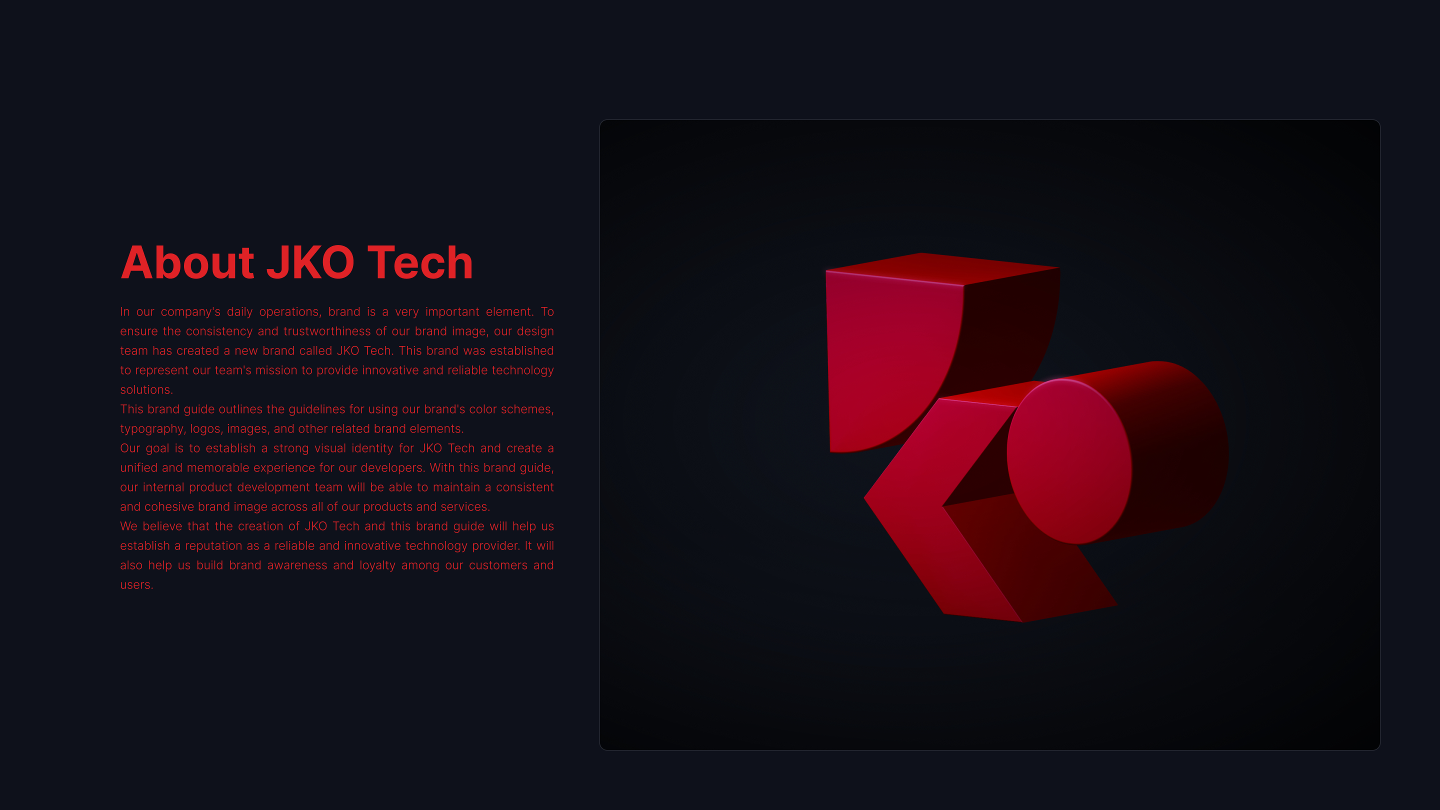 JKO Tech Brand Concept – huangruilin